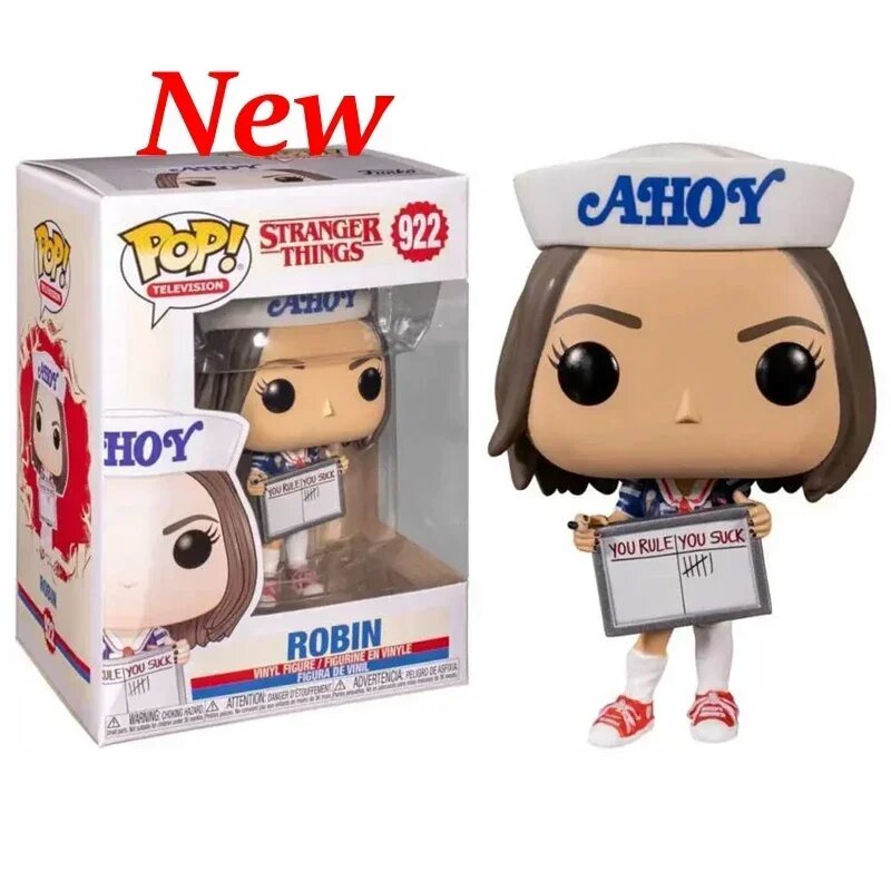Funko POP Stranger Things Робин с табличкой, 922
