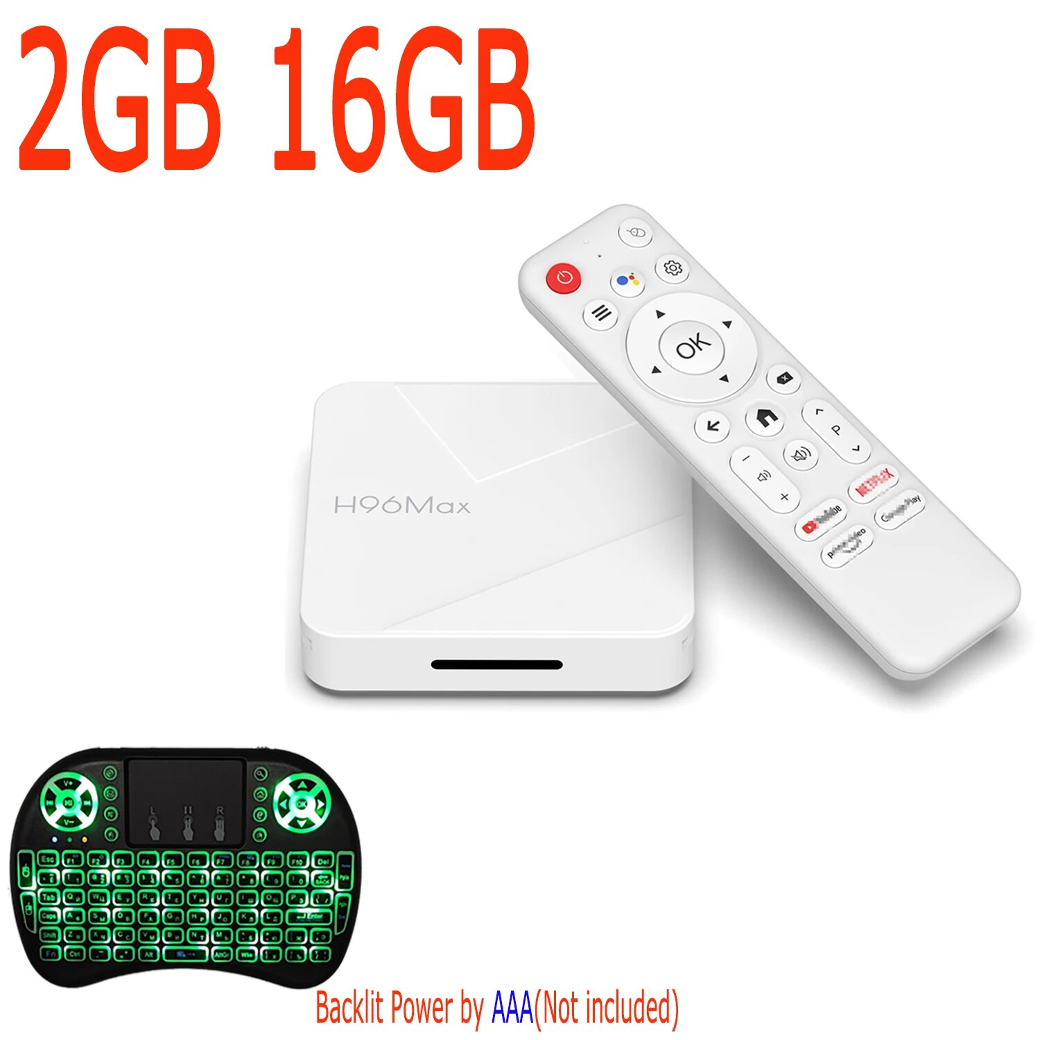 Android 14.0 RK3518 TV Box Voice Assistant Remote Control 4K Video Wifi6 LAN 100M BT5.4 Game Media Player Smart TV Box H96 Max
