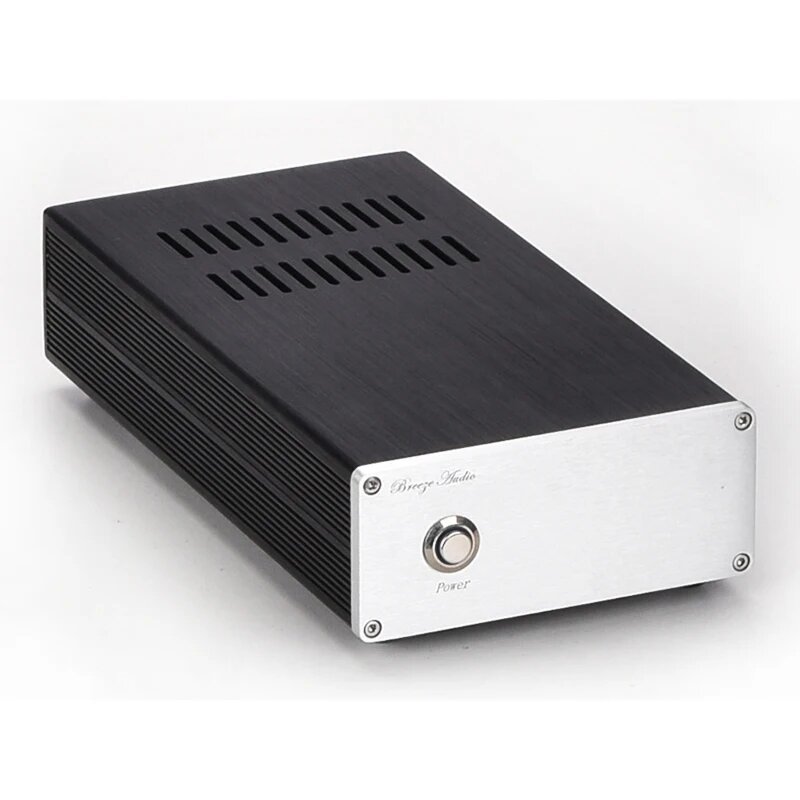 Алюминиевый корпус усилителя Tokban Audio 1359, серебристый