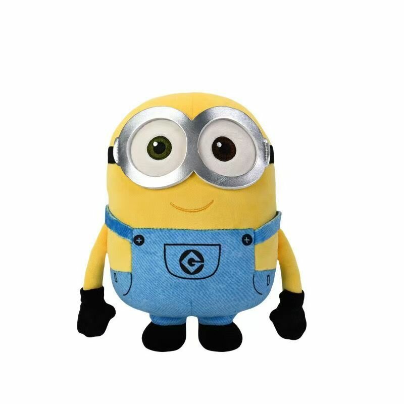 Плюшевая игрушка "Миньоны" Bob + Time MINISO, текстиль, 1/12, 25 см