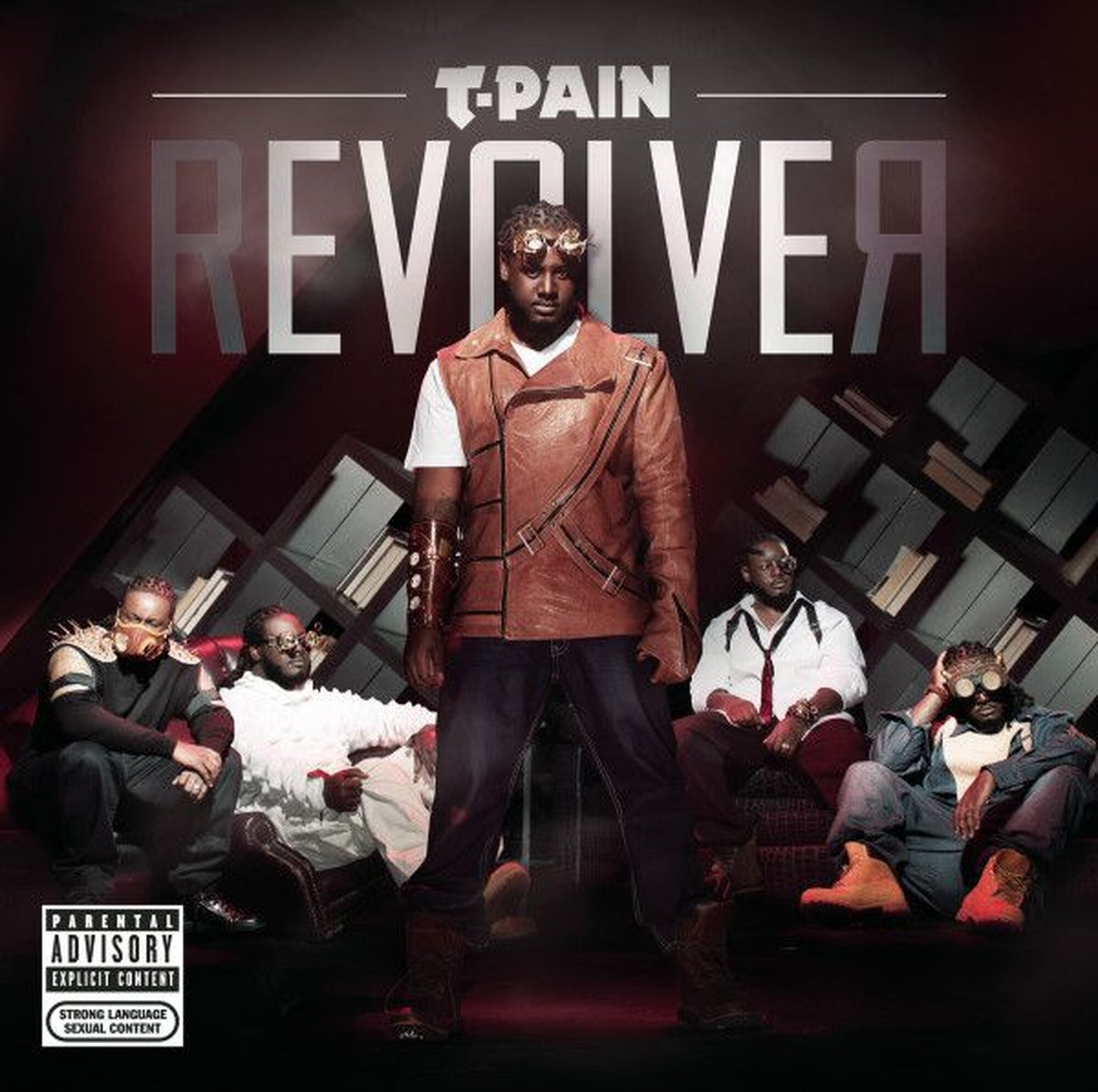 Музыкальный диск T-Pain Revolver, CD Deluxe Edition, 1шт, зарубежный рэп и хип-хоп, 2011