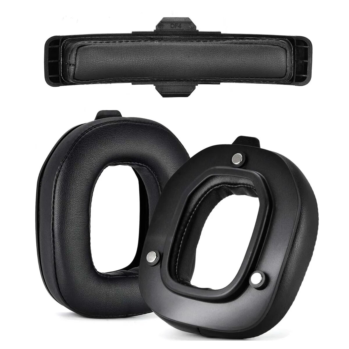 Кожаные амбушюры для Logitech Astro A50 Gen4 Gen5 Protein leather 1set