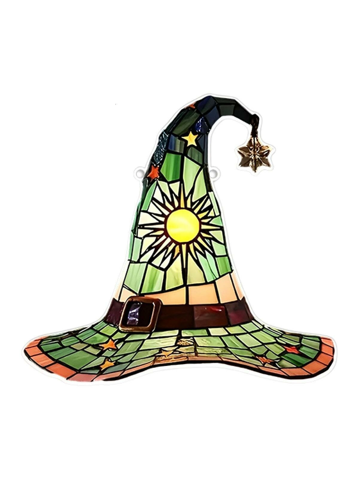 Гобелены для ловли солнца на витражах из шляпы ведьмы, Наружные / внутренние гобелены из витражного стекла