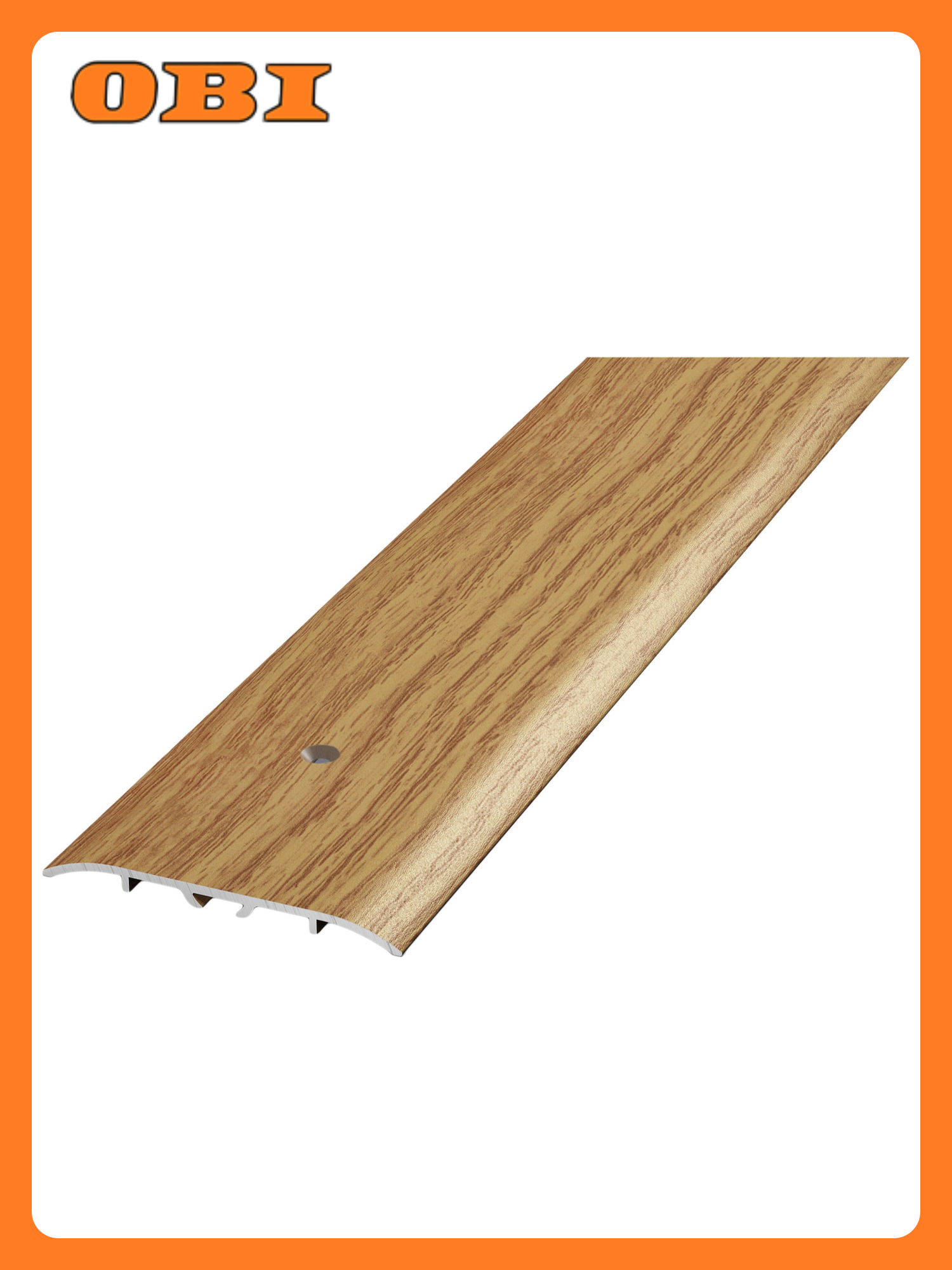 Порог одноуровневый лука ПС 07-1 900.084 Дуб универсал 900х60 мм