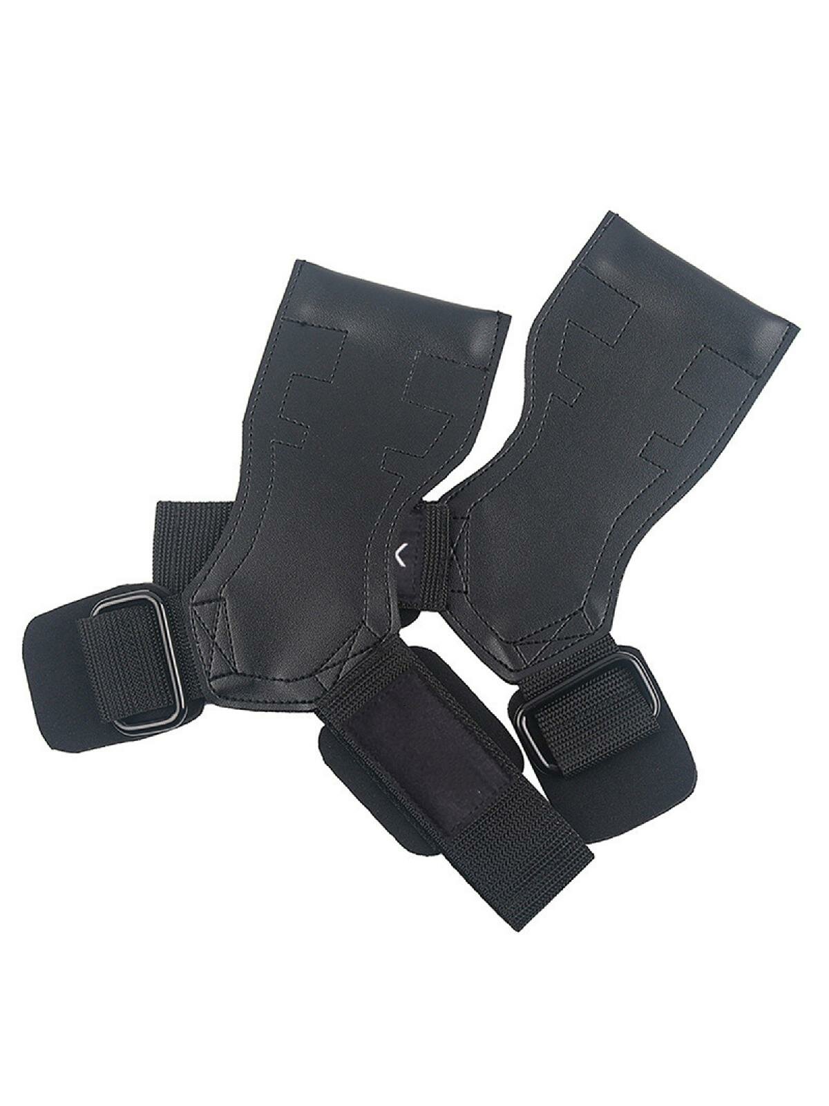 Перчатки с подтягивающим захватом для пауэрлифтинга Поддержка запястья с подтягивающим захватом