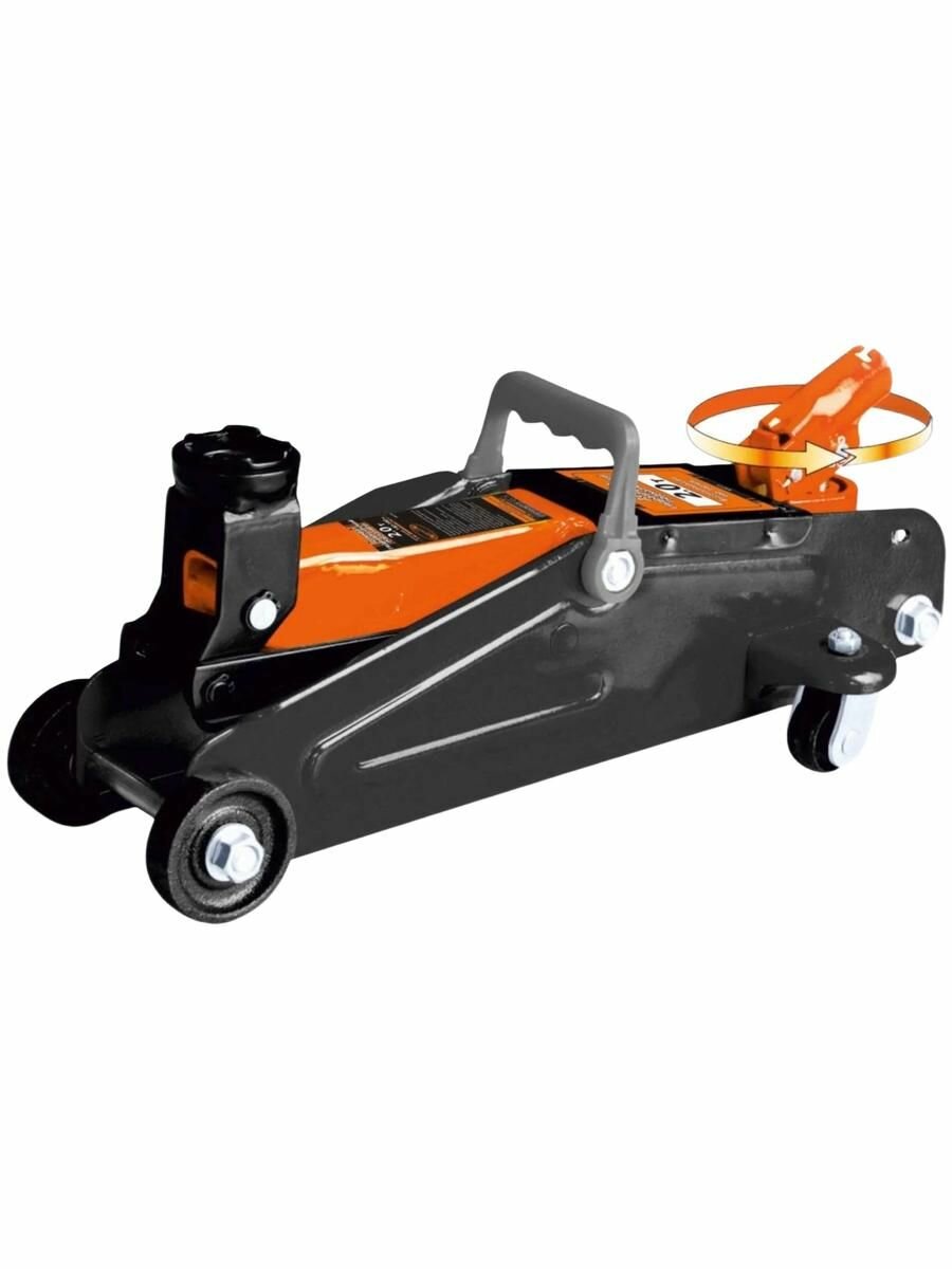 Домкрат подкатной автодело 2,0т подхват 135-335 мм, 9.66кг