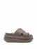 Босоножки Sacai Criss-cross-strap sandals, размер 40, коричневый