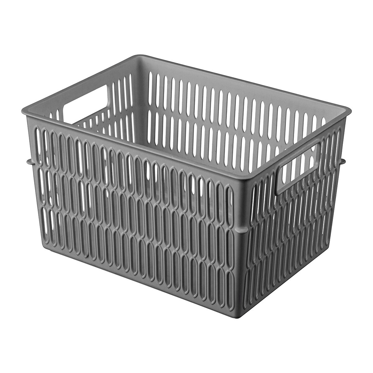 Корзина для хранения Бытпласт Simplify, 18,4 x 13,6 x 10,8 см, серая