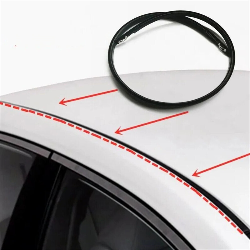 Черная резиновая молдинг крыши правая сторона подходит для Honda Fit Jazz 2007-2008