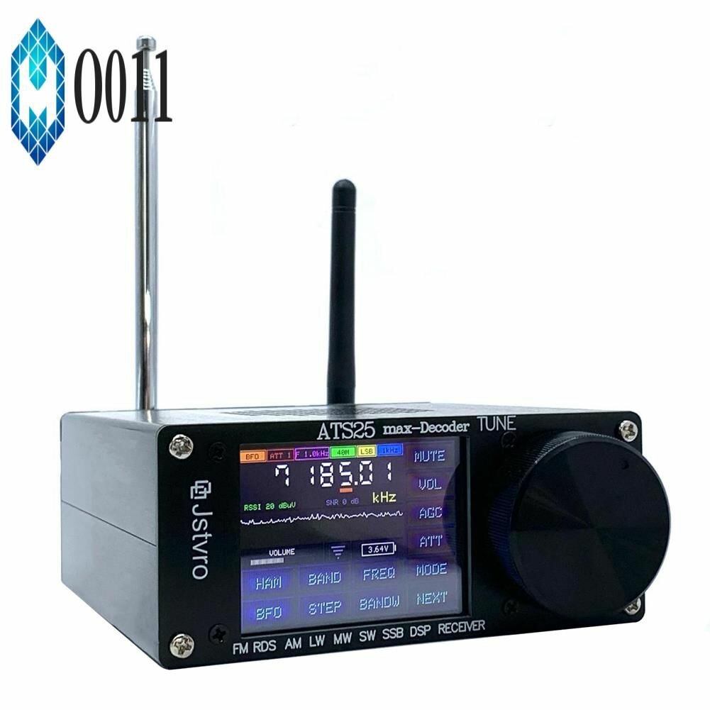 (A F V K) Новый Полнодиапазонный Радиоприемник ATS25Max Si4732 С -Приемником Со Сканированием Спектра