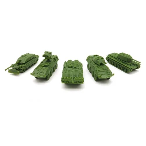 Набор мини танков GSF для сборки green