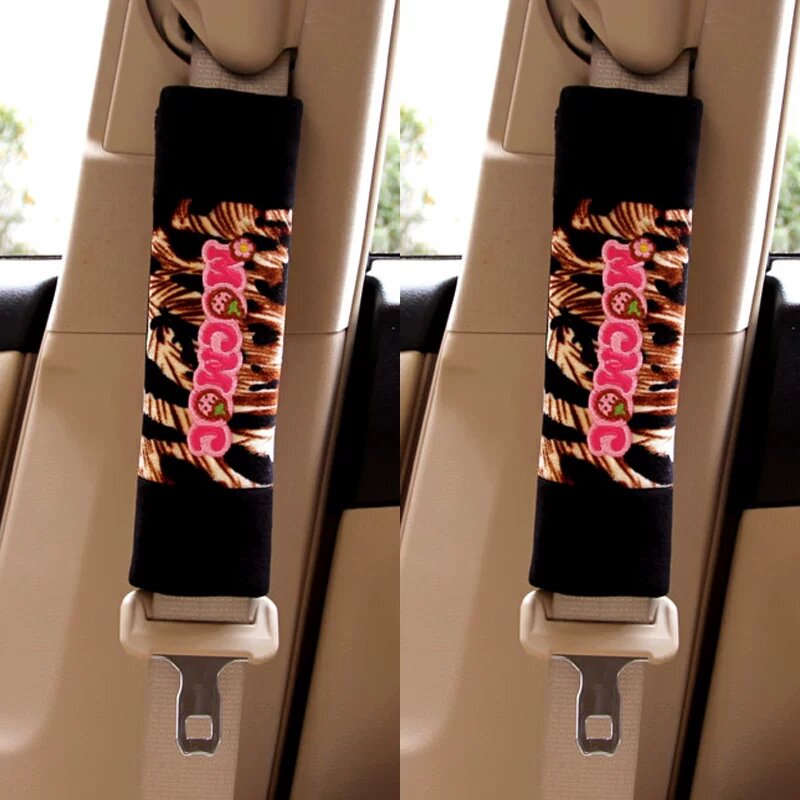 Леопардовый принт детский чехол для ремня безопасности, летняя декоративная аксессуар для детей, удобный и стильный