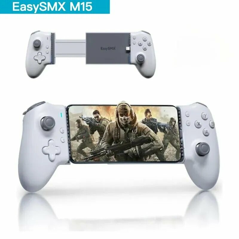 EasySMX M15 Геймпад для мобильного телефона Type C Hall Механический контроллер для телефона Android iPhone 15/16 Cloud Gaming Xbox Game Pass
