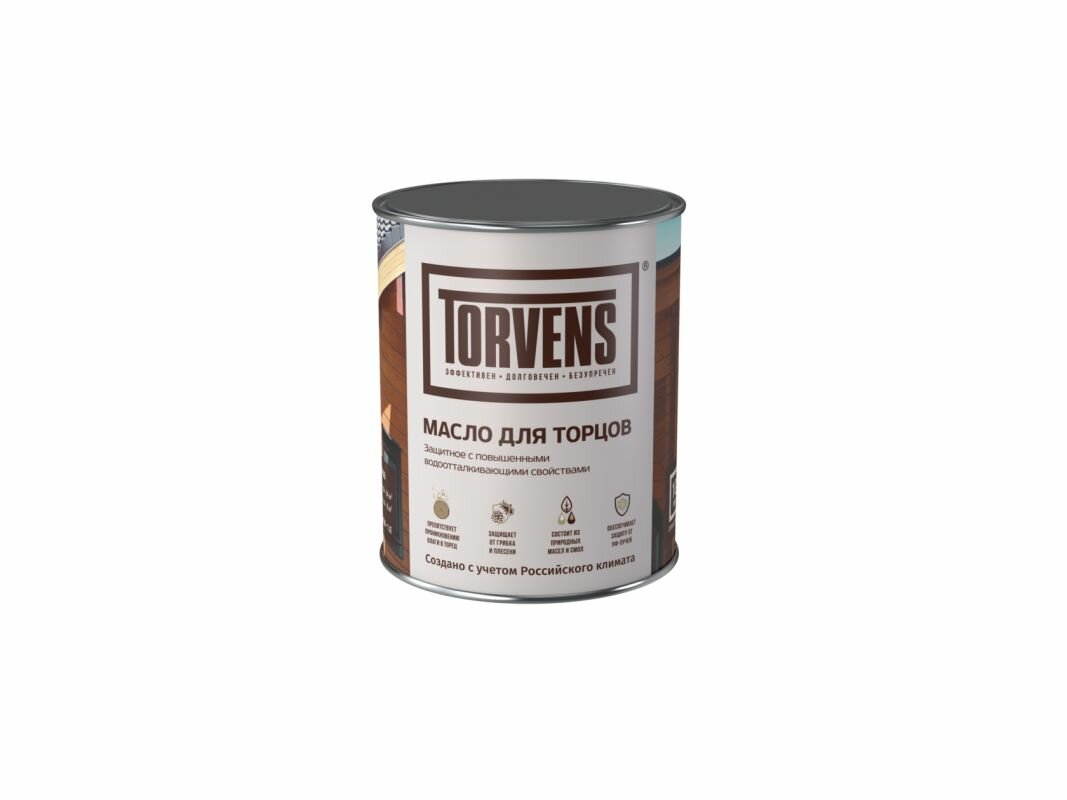 Состав для Торцов Torvens 1л Маренго Защитное с Повышенными Водоотталкивающими Свойствами / Торвинс.