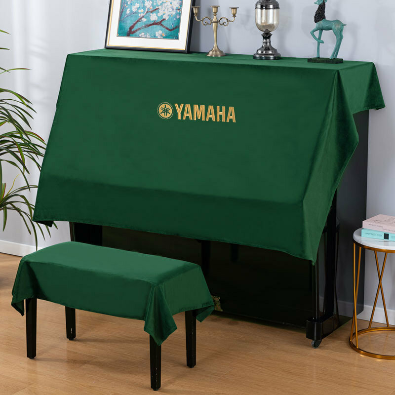 Чехол для пианино, пылезащитный чехол, полупрозрачный чехол, полный чехол, пасторальный простой модный чехол для пианино, скандинавский чехол для стула пианино, европейский и американский стиль