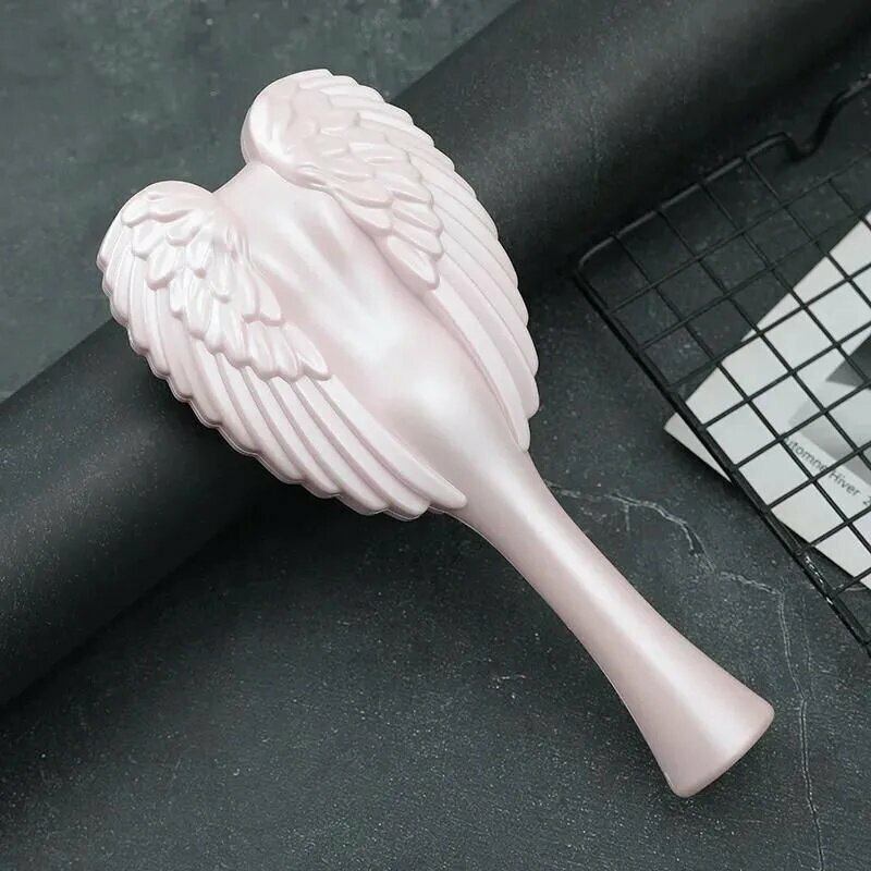 Расческа Для Волос Angel Wings, Уникальная Форма И Практичное Назначение Которой Привлекли Большое Внимание.
