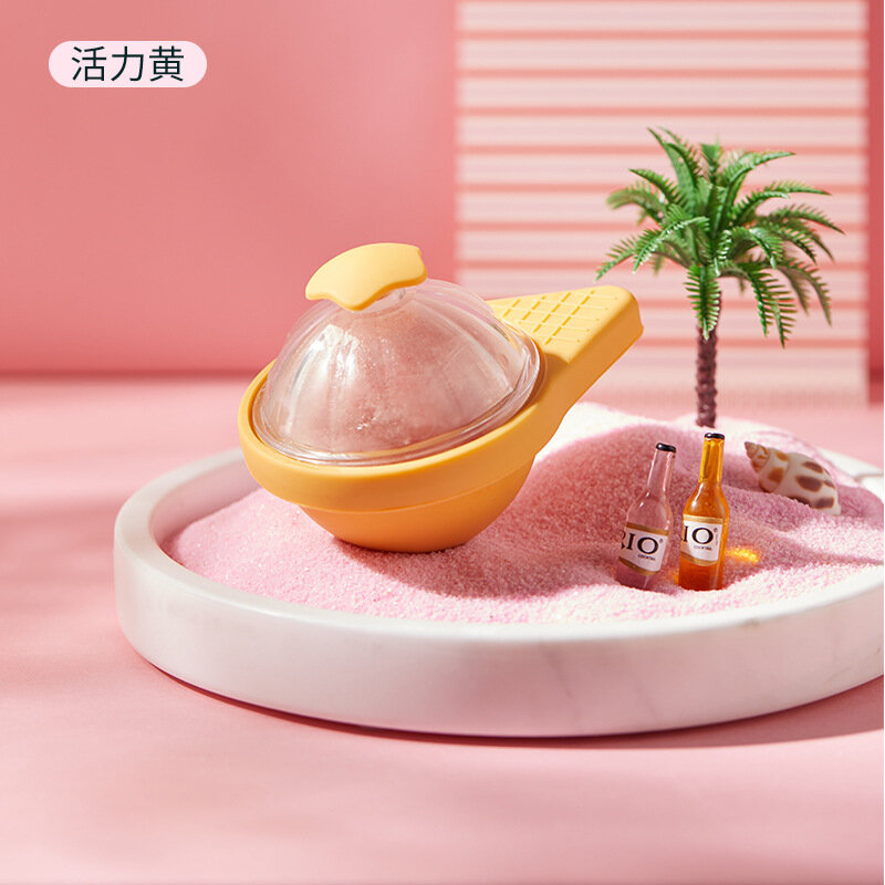 Торт форма для льда силиконовый виски замороженный кубик льда Сферический кубик льда артефакт с крышкой пищевой шар