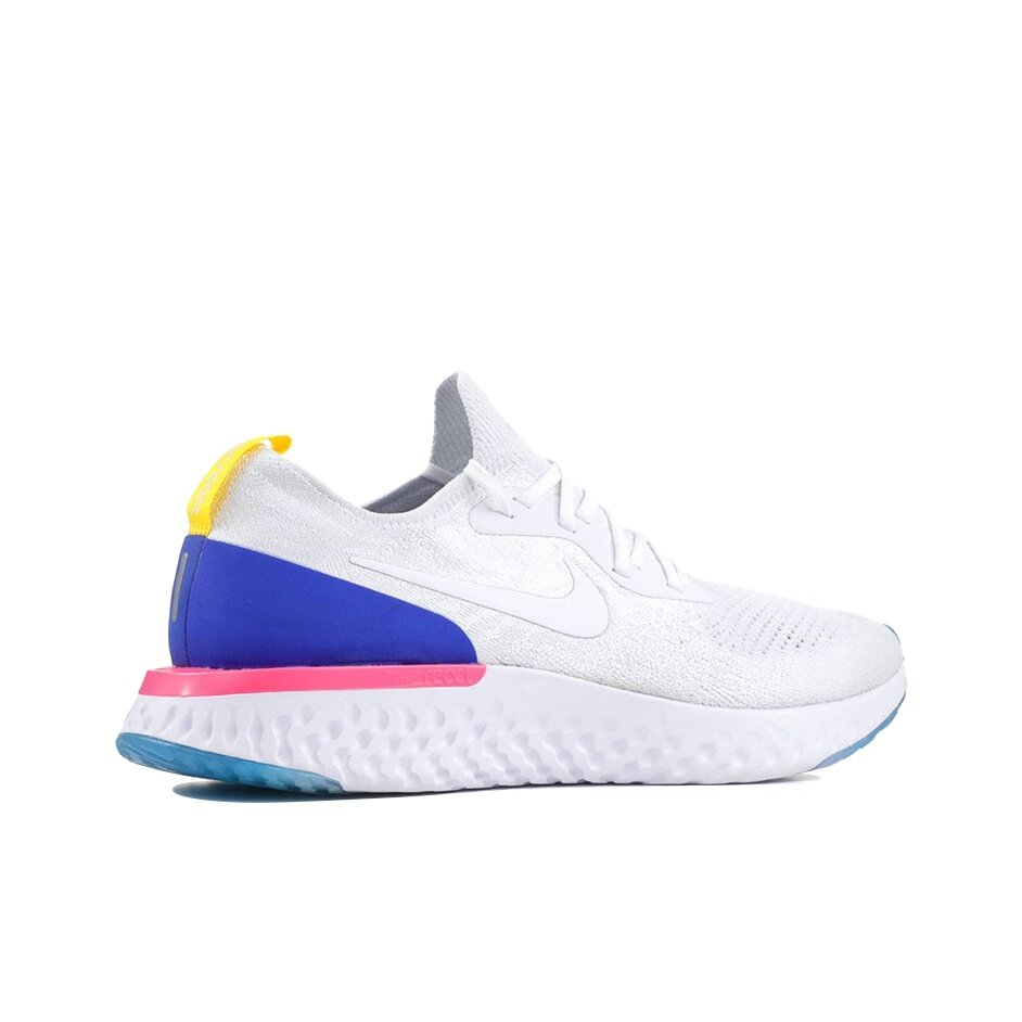 Кроссовки NIKE Epic React Flyknit 1, размер EU 45 стопа (29CM), белый, — фото 1