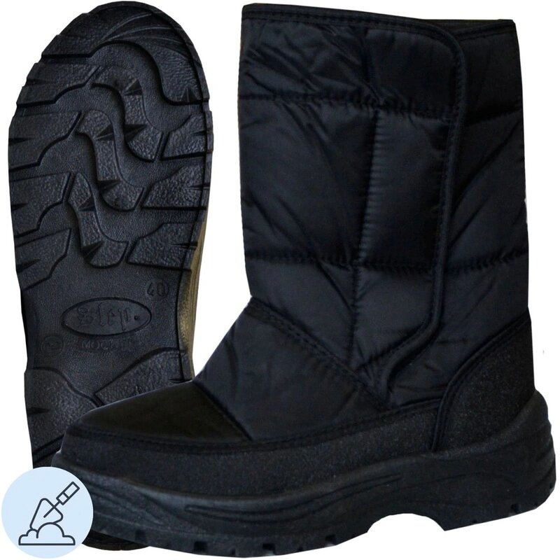 Сапоги дутые мужские, утепленные Аляска 11-51-5 р.40