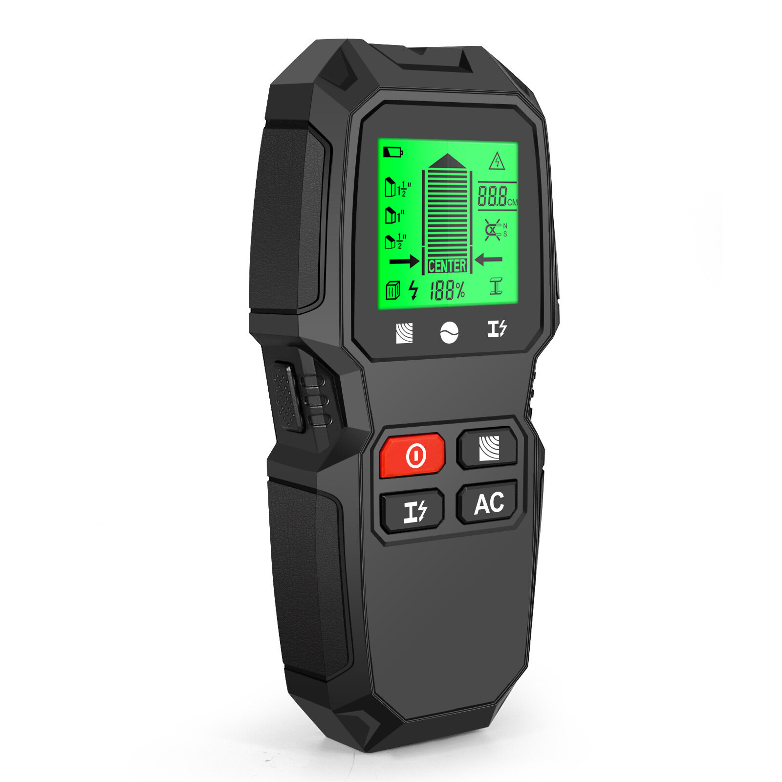 Новый 5-в-1 детектор стен, измерительный прибор для определения металлических, деревянных, проводных и кабельных деталей