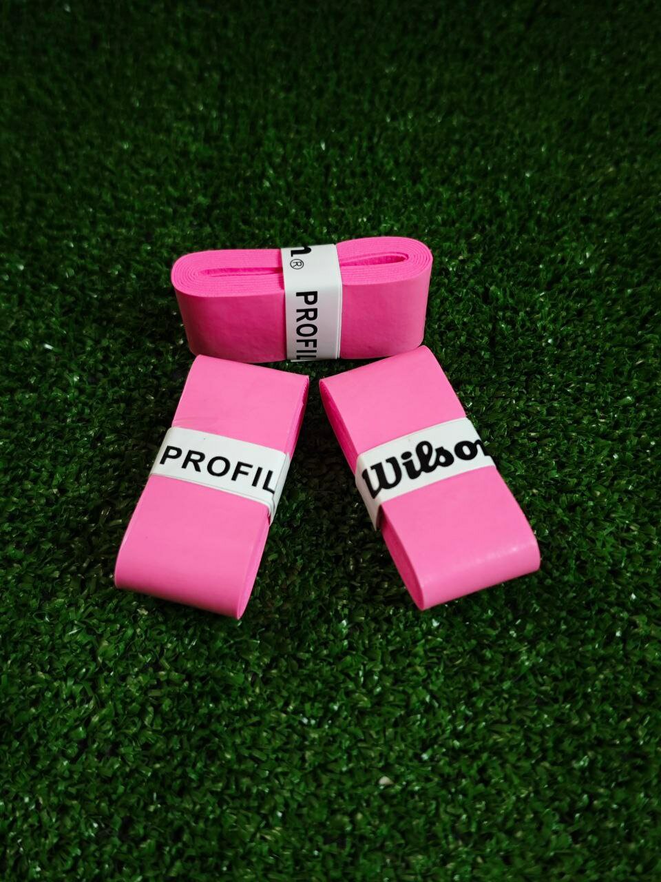 Намотки Wilson для теннисной ракетки розовые (3шт.)