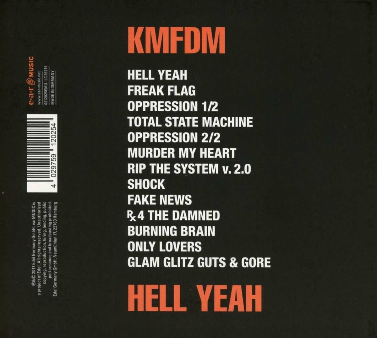 Компакт-диск KMFDM - Hell Yeah (1 CD) — фото 1