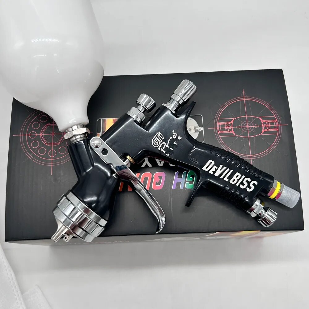 Краскопульт пневматический DEVILBISS GTI PRO LITE ТЕ20 1.4
