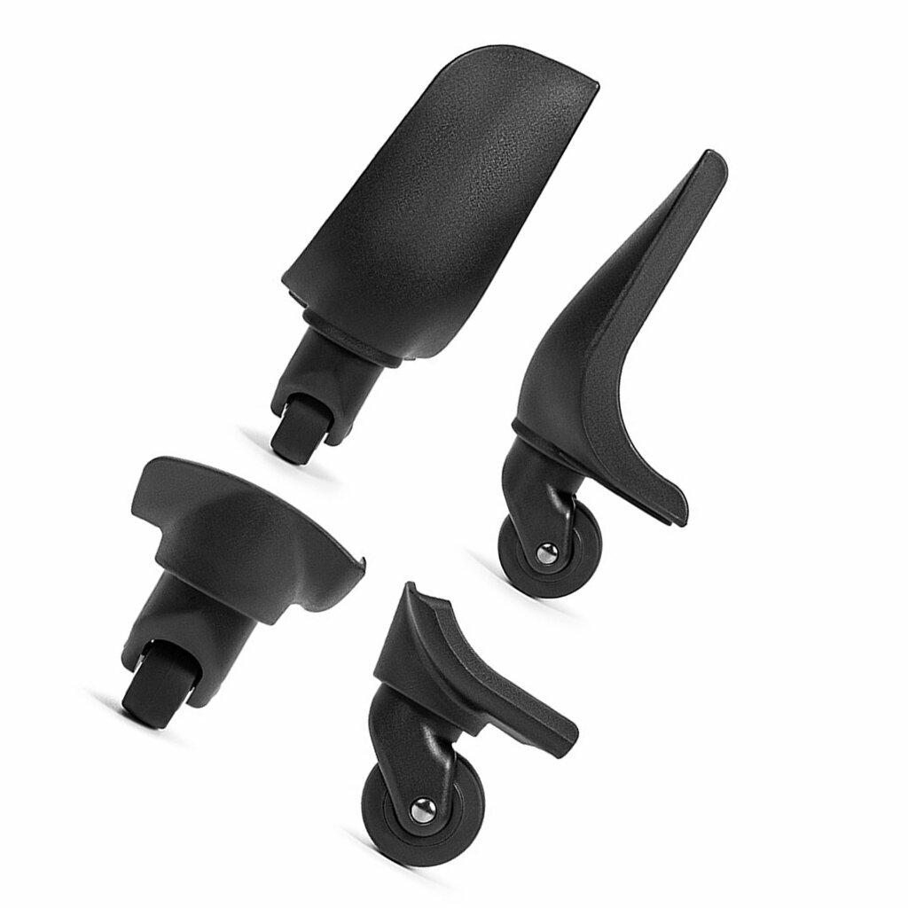 Сменные Колеса Для багажа 4шт Сменное Колесо Для Чемодана Износостойкие Багажные Колеса для Ремонта Большинства Чемоданов