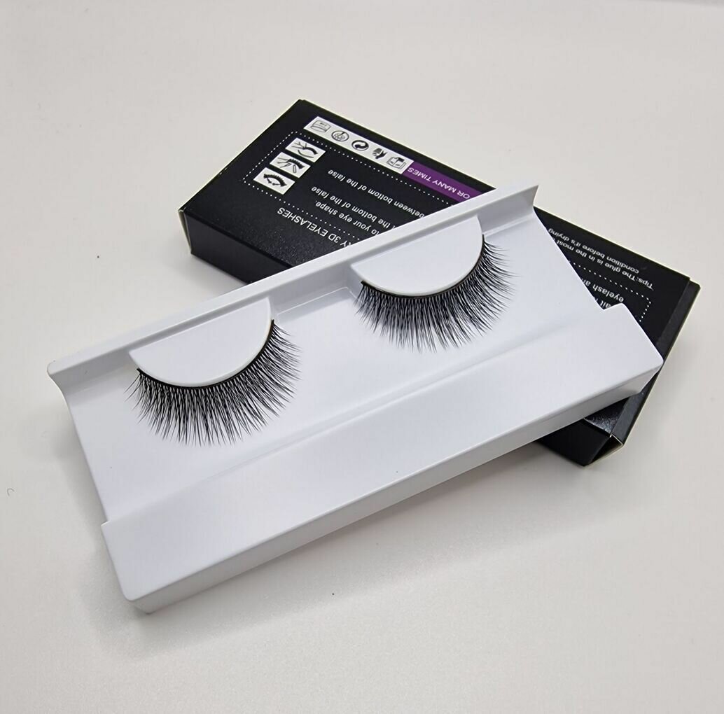 Y&M Ресницы накладные 3D Стерео эффект Marlliss Natural&Soft №1033