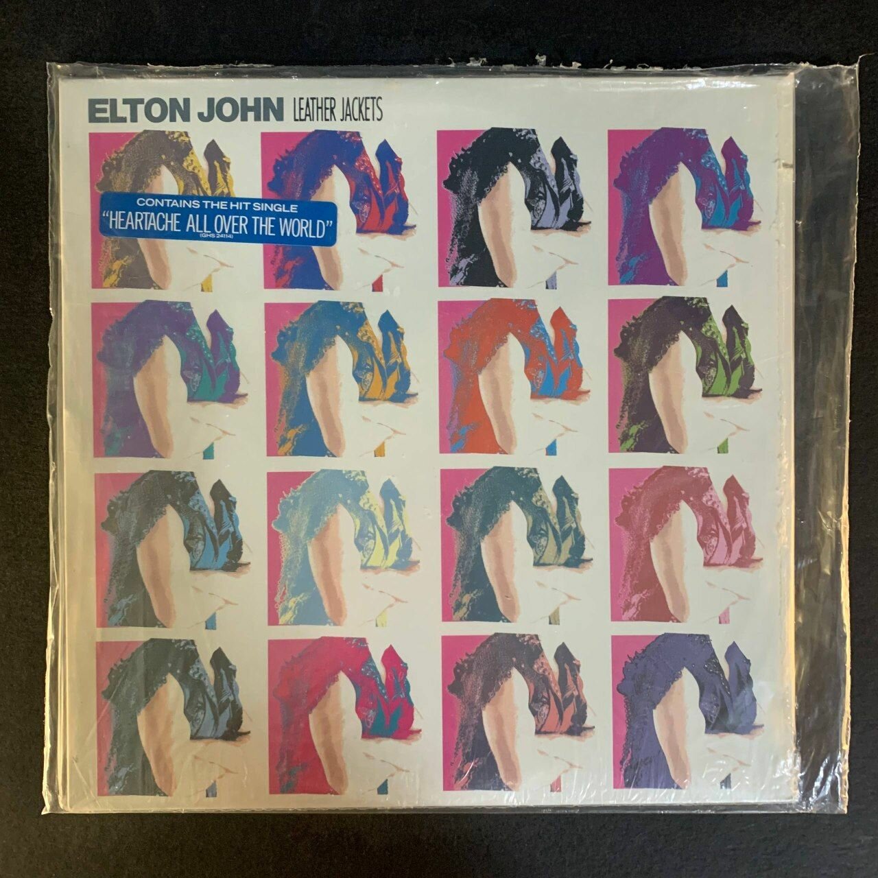 Elton John - Leather Jackets (Sealed, 1986) (Виниловая пластинка, LP)