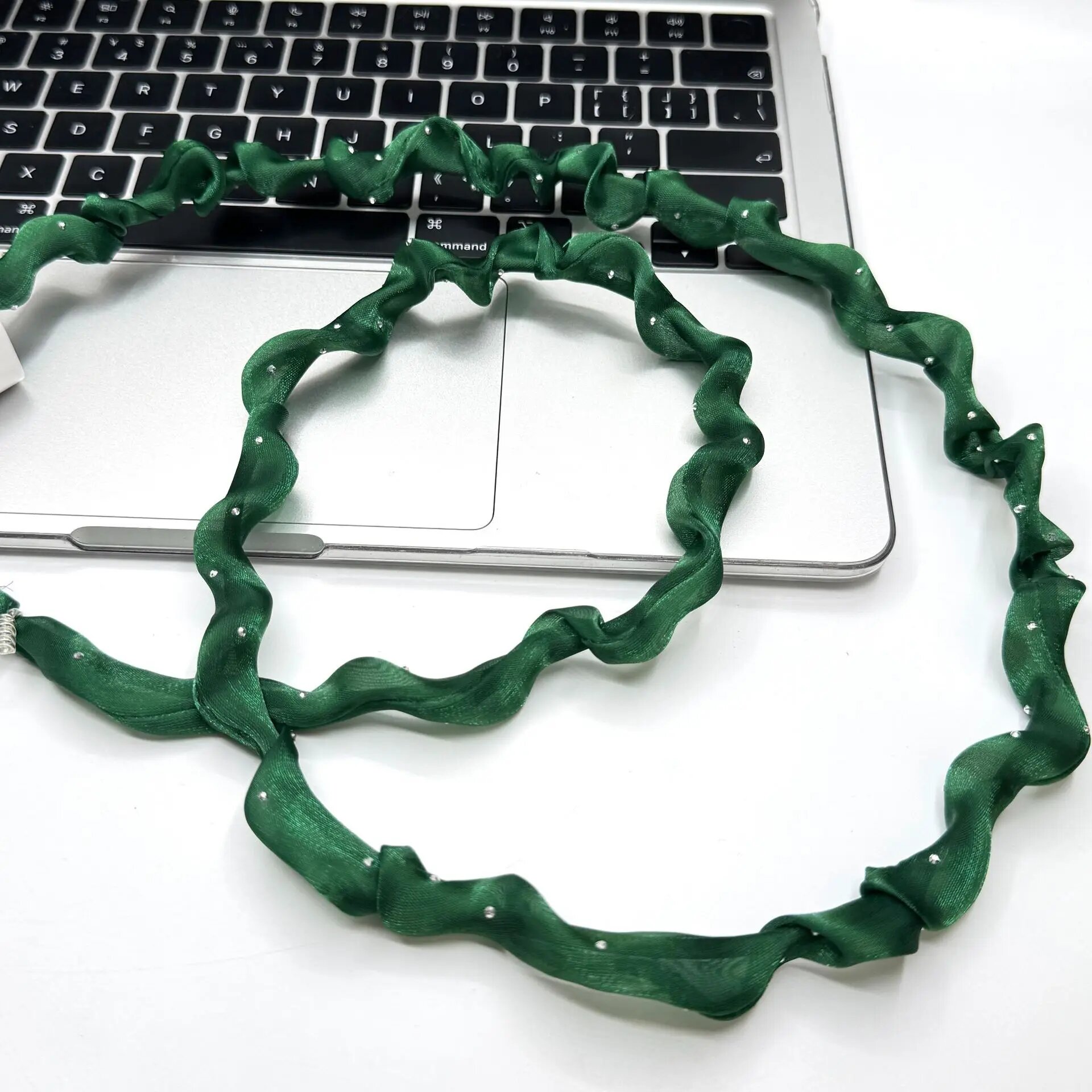 Защитный чехол для USB-кабеля силиконовый 1,2 м darck green