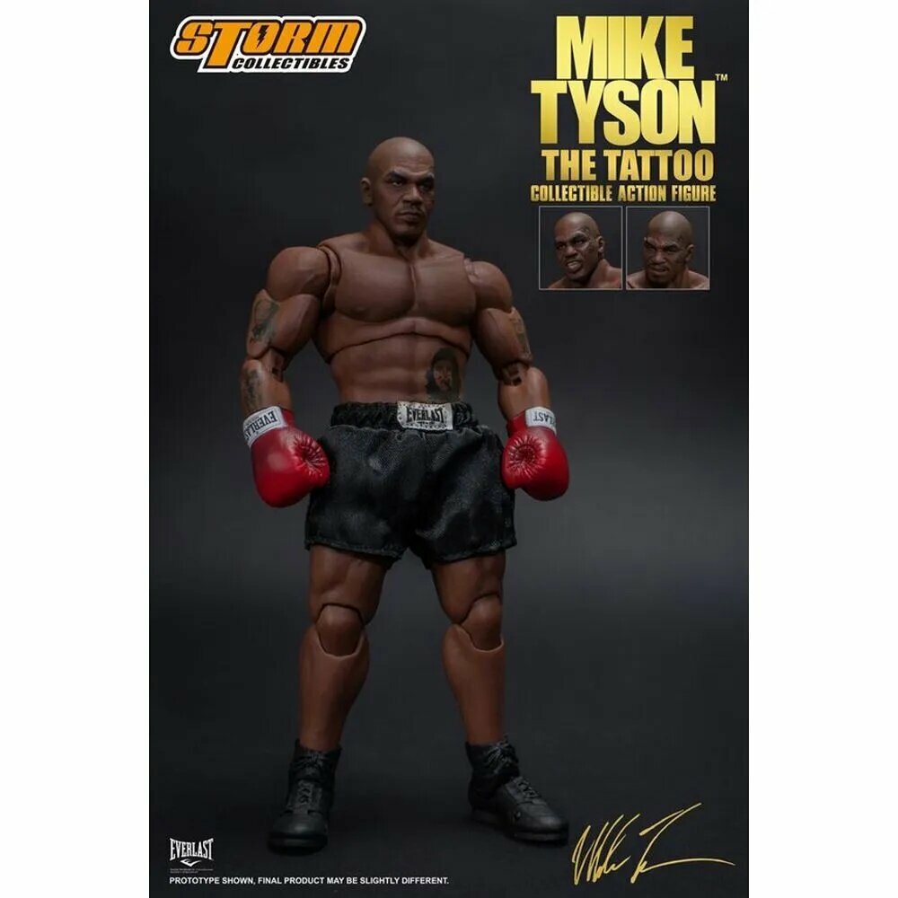 Фигурка Майк Тайсон Mike Tyson The Final Round король бокса действующая игрушки 18 см