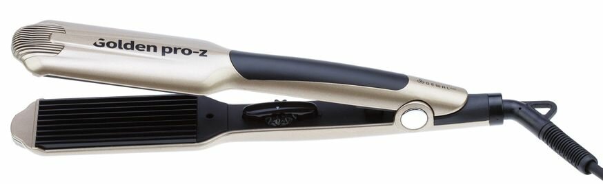 Щипцы гофре DEWAL GOLDEN 03-030Z, золотистые
