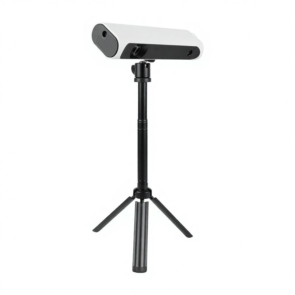 Original Creality CR-SCAN 01 3D Scanner Portable Handheld/Auto Scan Mode 0.1mm Accuracy 24bit True Color OBJ/STL Output 10fps 536x378mm Scanning Area 400-900mm Scanning Distance USB 3.0 ABS Material 100-240V Input 28x12x5.5cm 1000g Scanner 1 Scanner 1