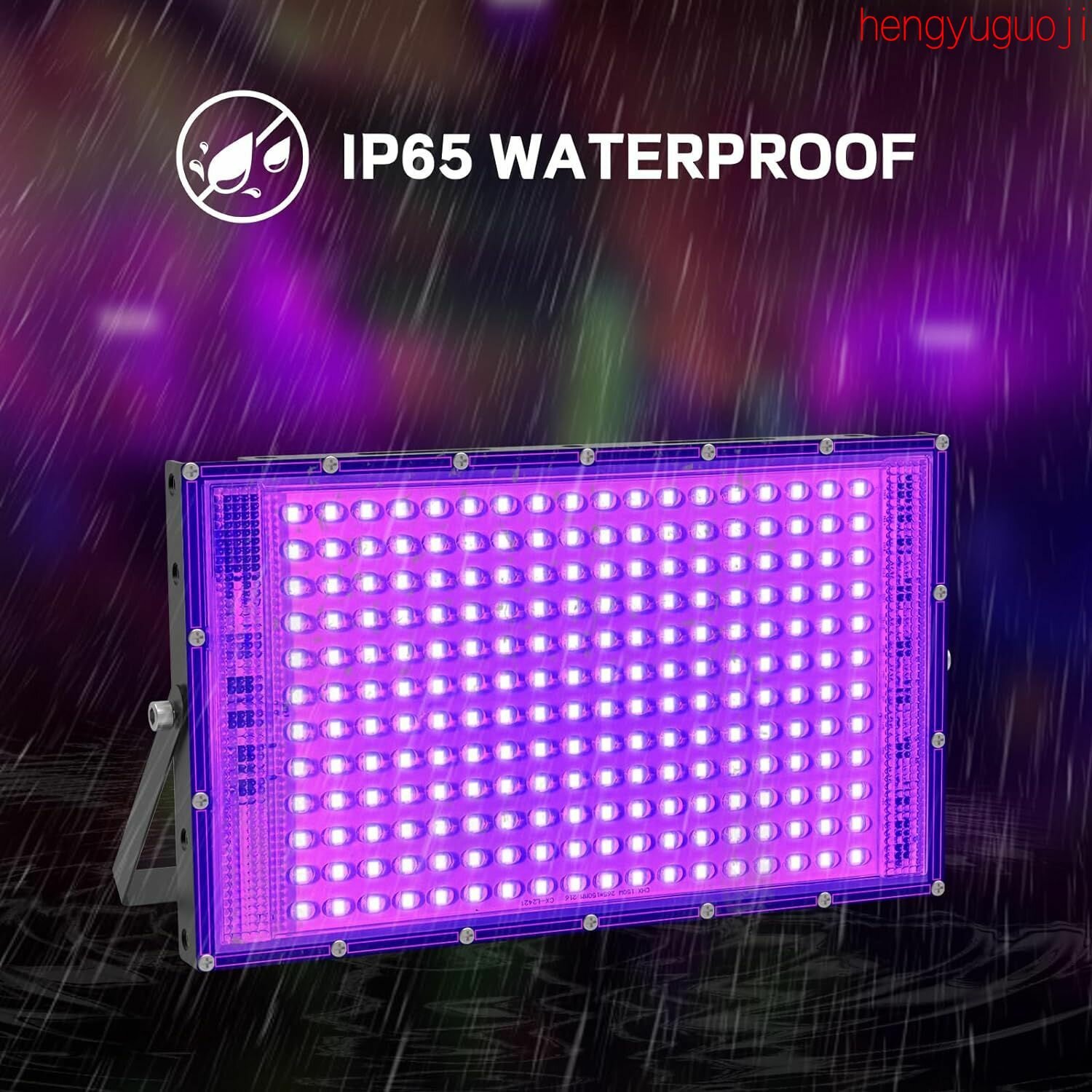 Ультрафиолетовый прожектор UV LED Flood Light УФ лампа , 395-400 нм 300w