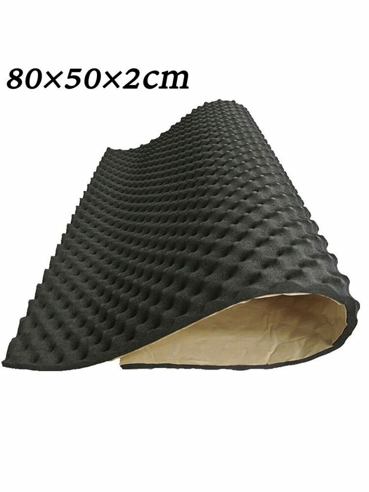 Автомобильный шумоизоляционный мат 2 см — звукопоглощающий и термоизоляционный мат для багажника, арок, пола в авто