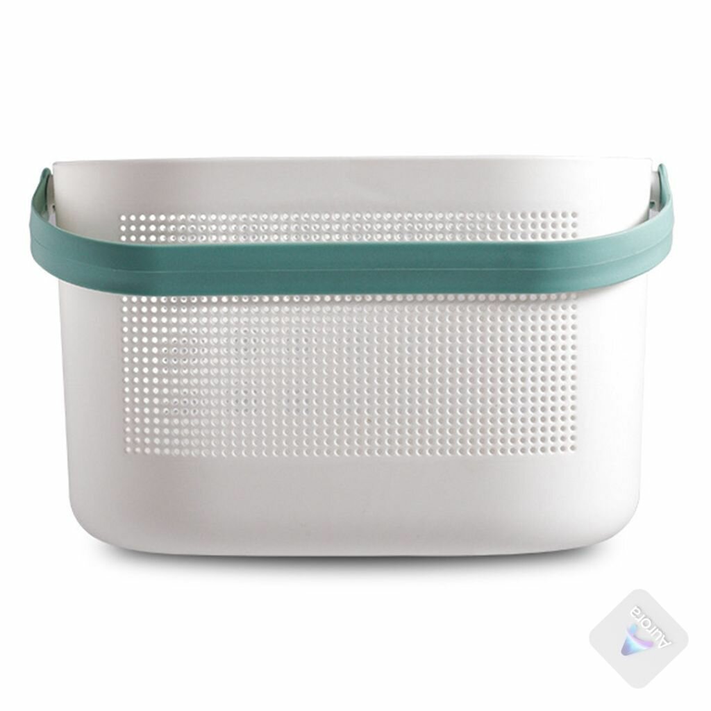 Пластиковая корзина для хранения с ручкой, душевые кабинки, органайзер шампуня, ванная комната