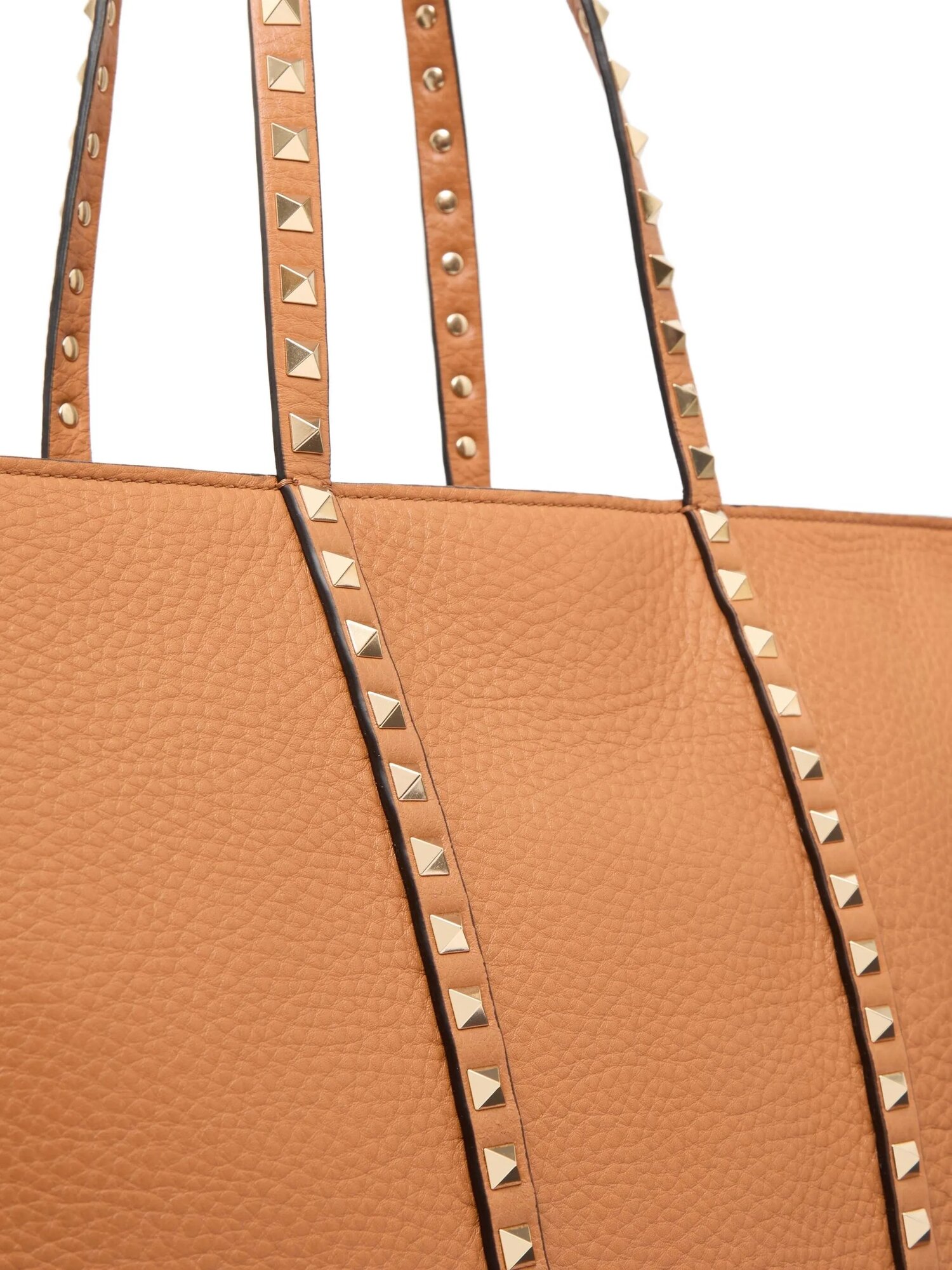 Сумка Valentino Rockstud, коричневый — фото 1