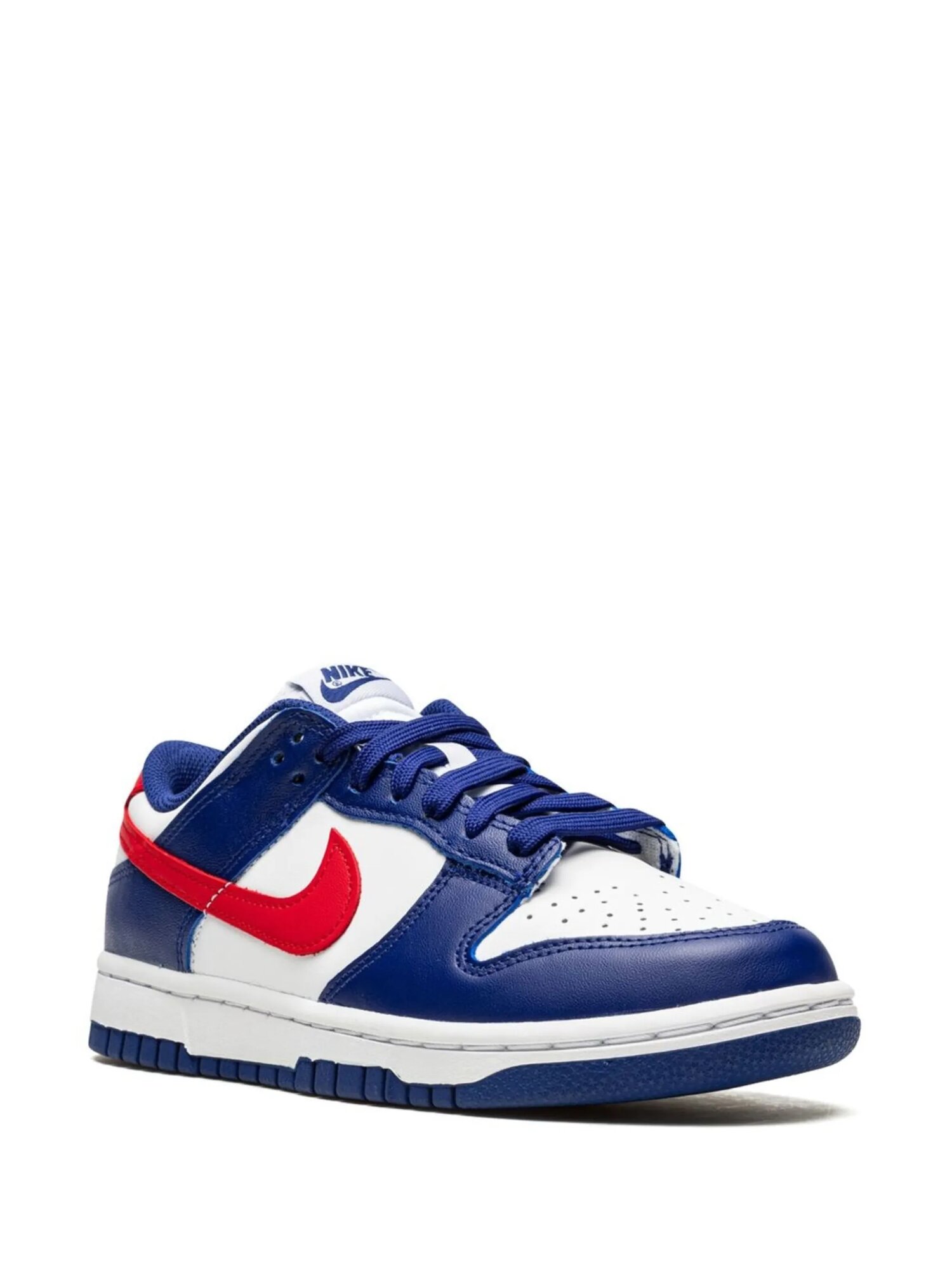Кроссовки NIKE Dunk Low, размер 11.5 US, серебристый — фото 1