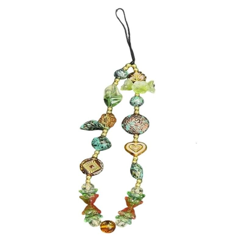 Стильный короткий брелок для телефона из прочного пластика