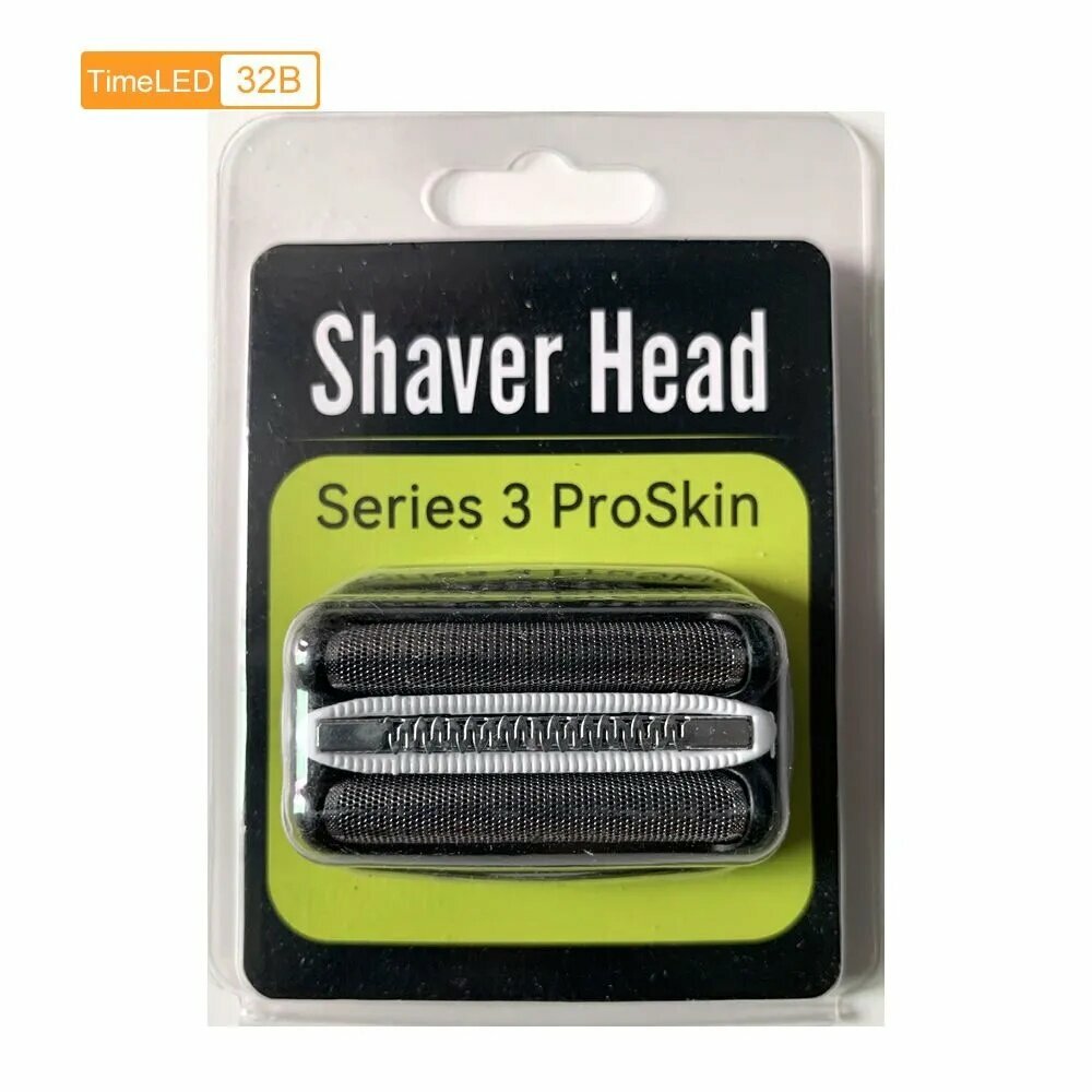 Сменная бритвенная головка для сетка для бритвы braun series 3, насадка для электробритвы Braun 32B, совместима с моделями 301 S310 S320 S330 3000s 3010s 3040s 3050cc 3070cc 3080s 3090cc