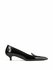 Лоферы TOTEME Patent loafer pumps, размер 38, black/black