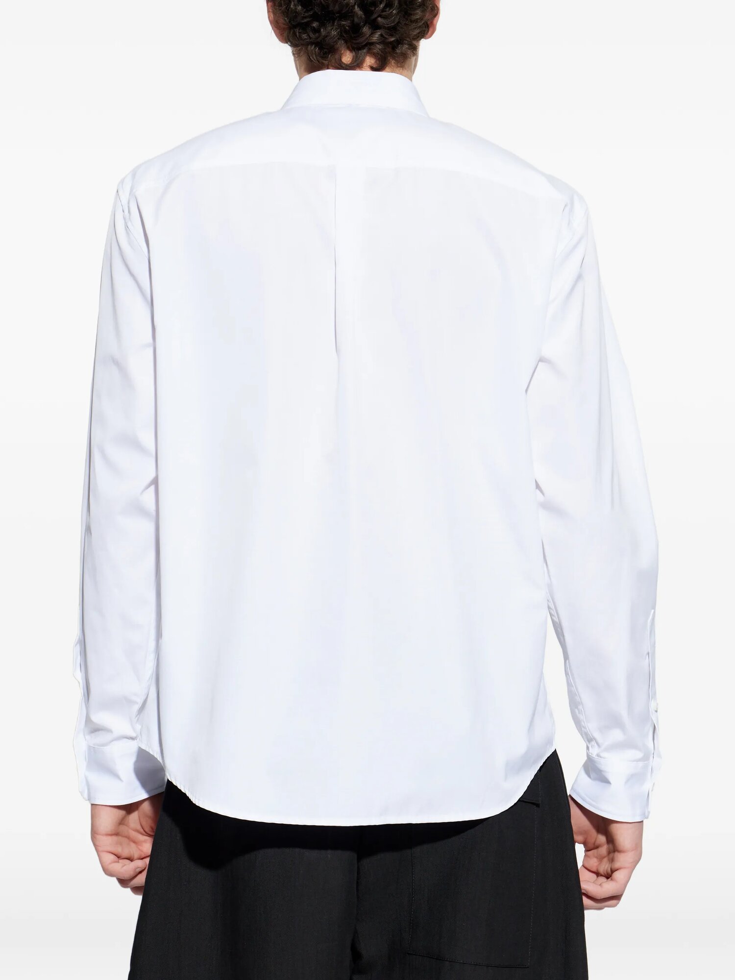 Рубашка DSQUARED2 Buttoned flap-pocket shirt, размер 52, white — фото 1