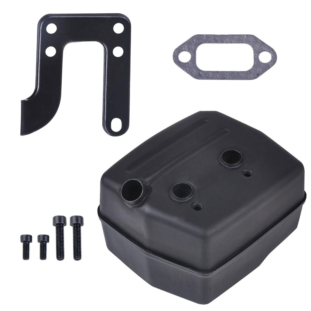 Комплект глушителей, сменных глушителей для совместимых моделей бензопил, улучшающих работу и минимизирующих рабочий шум