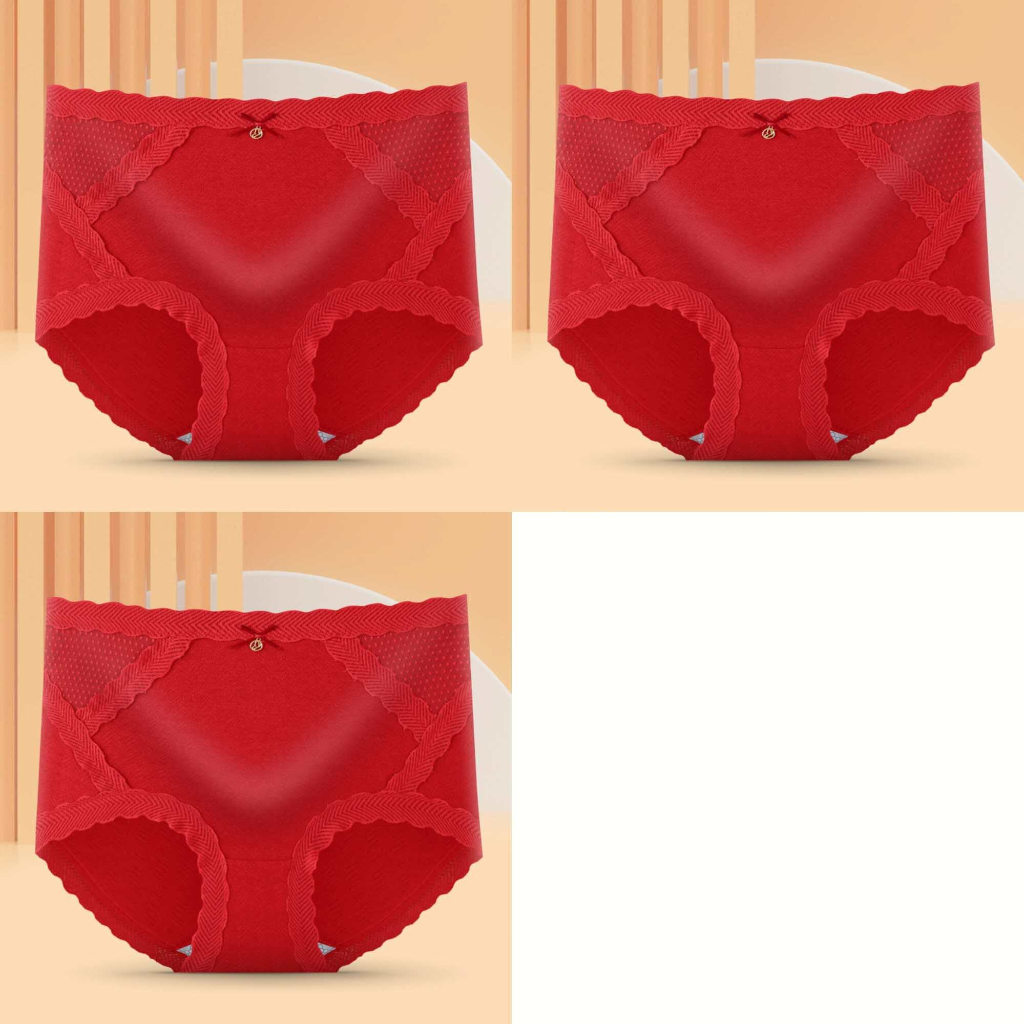 Женское нижнее белье больших размеров для полных женщин 100kg года, экстра-большие хлопковые, высокие, дышащие, сексуальные кружевные, антибактериальные, полностью хлопковые трусики для женщин