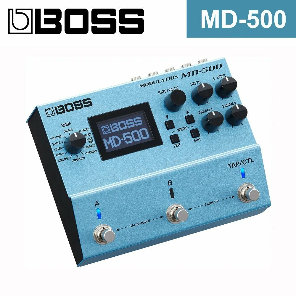 BOSS MD-500 MD500 Modulation педаль эффекта модуляции