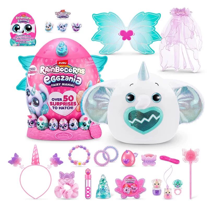 Zuru Hug Planet Unicorn Extra Large Magic Egg Blind Box — большая плюшевая игрушка-подушка в виде единорога, подарок на