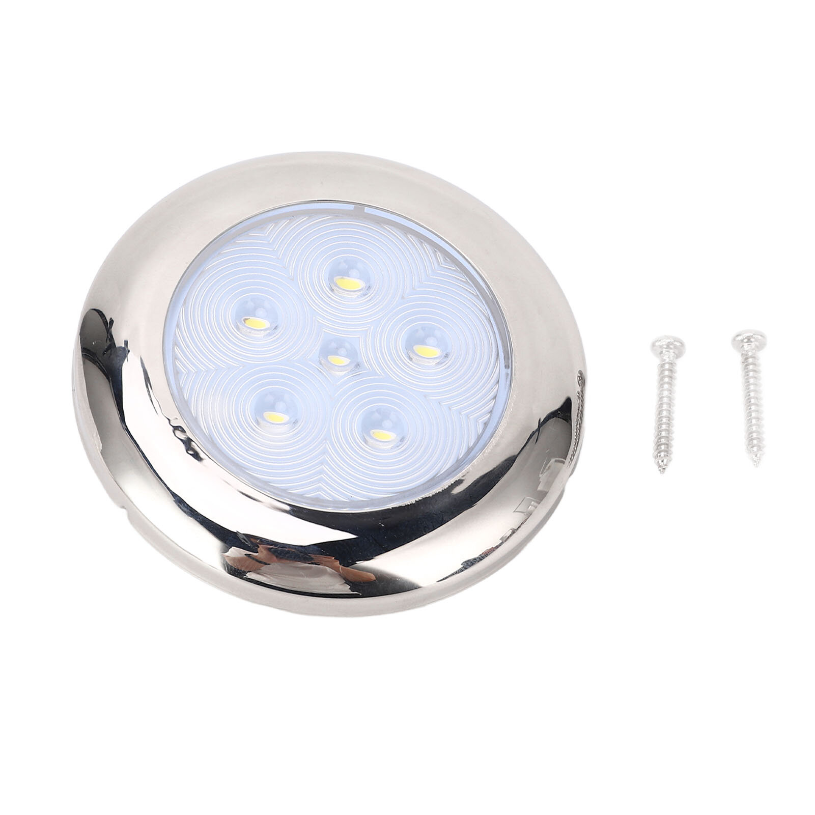 12V Led RV Ceiling Dome Light White Blue Waterproof Boat Cabin Lights for Car Yacht