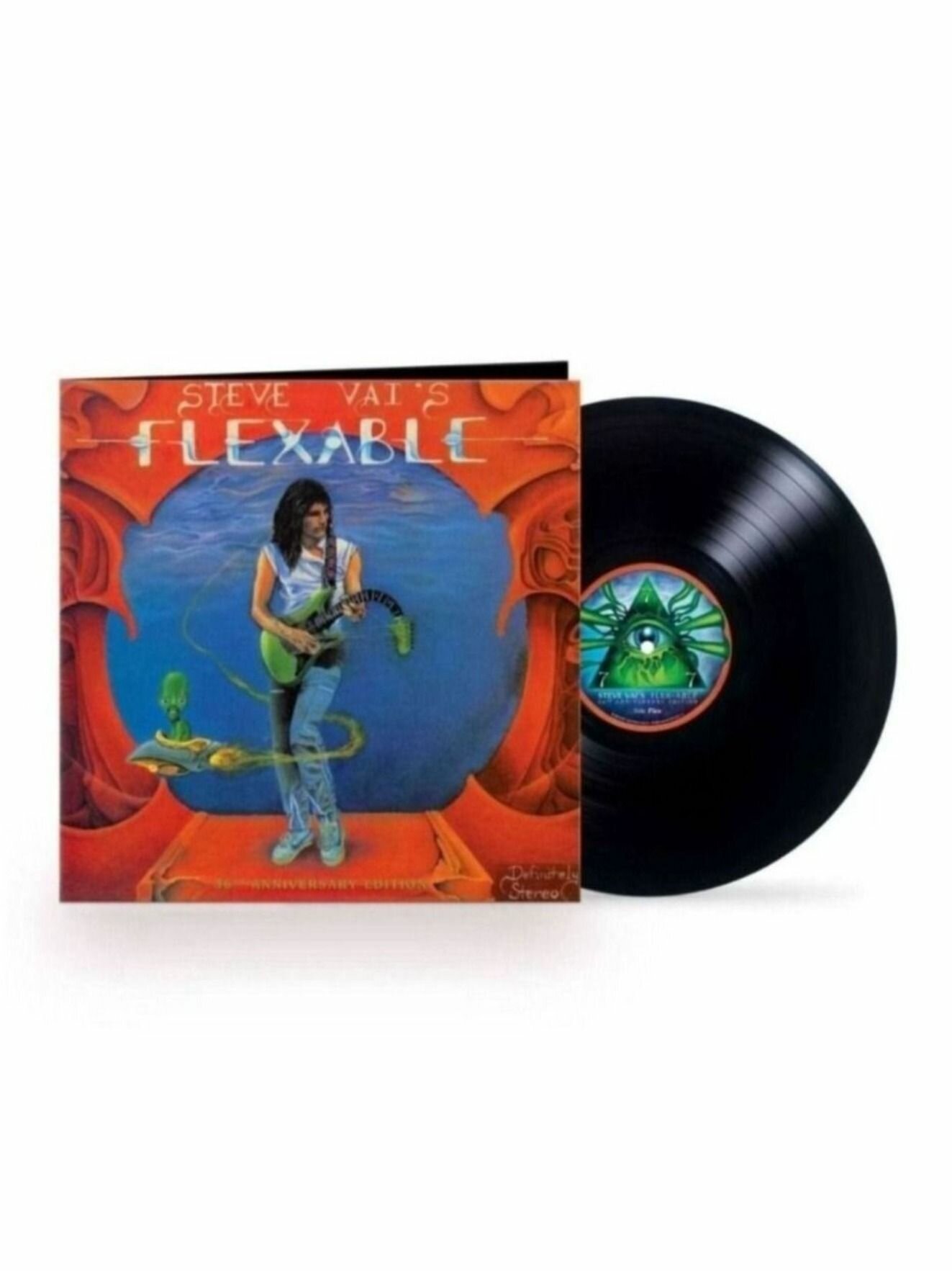Виниловая пластинка Steve Vai - Flex-Able Vinyl, LP, Limited Edition, Stereo, 36th Ann.Ed. Black New, Ori*inal,