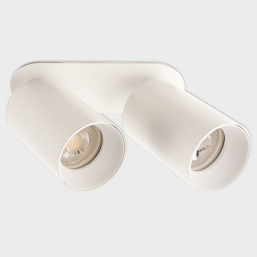 Спот Italline DANNI DANNY FR2 white-4241 На монтажной пластине Техно